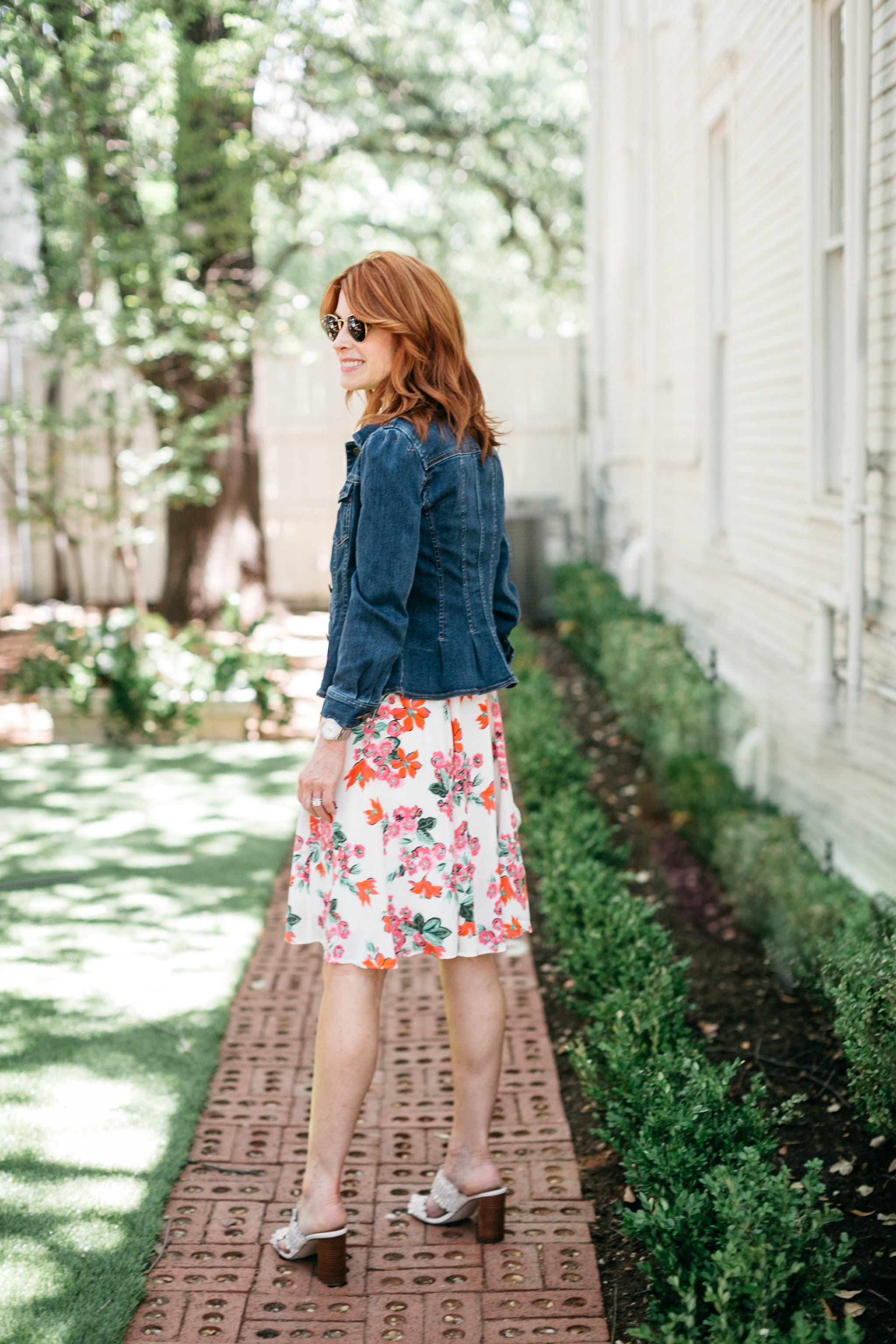 The Happiest Floral Dress by Cathy Williamson | The Middle Page