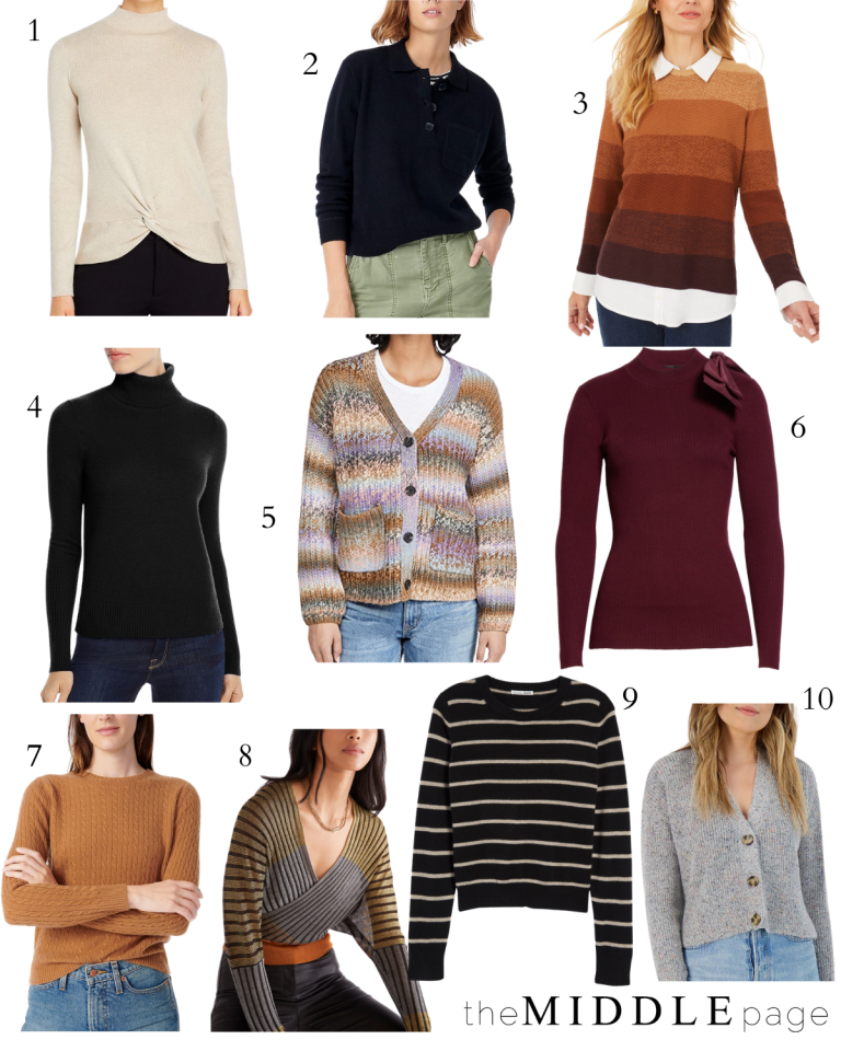 Break Out The Sweaters - The Middle Page - Lifestyle Blog