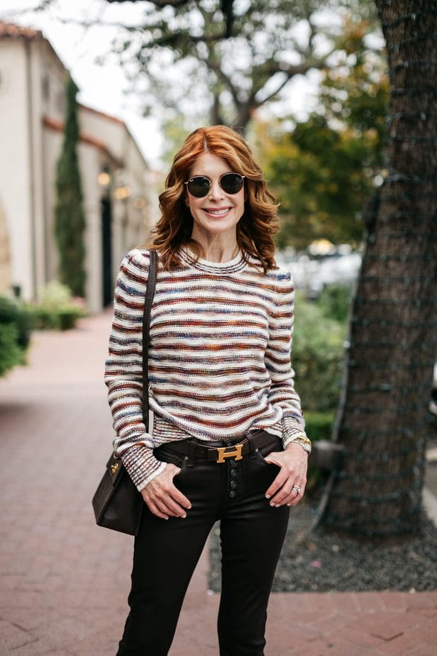 Striped Fall Sweater