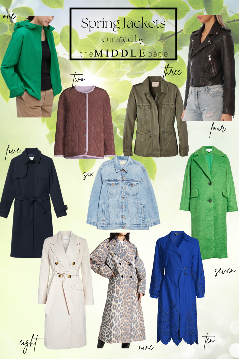 Spring Jackets 2023 - The Middle Page